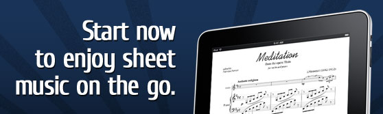 New iPad/iPhone sheet music viewer by Virtual Sheet Music